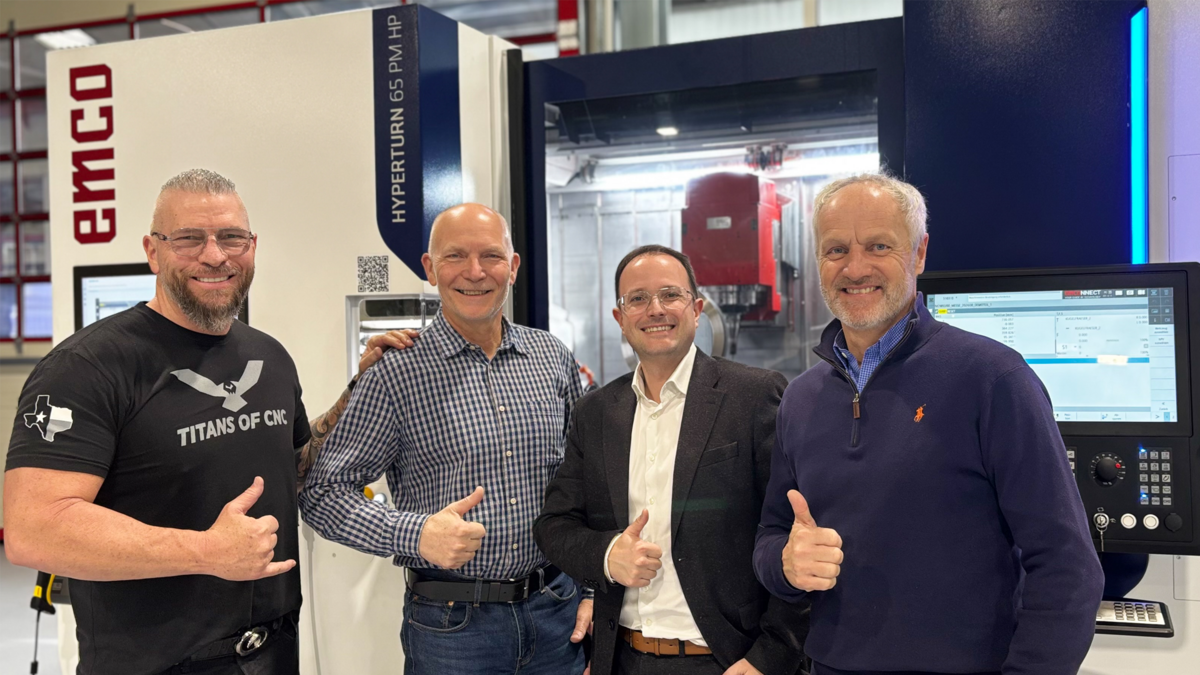 EMCO und TITANS of CNC stärken Partnerschaft für die Zukunft der CNC ...