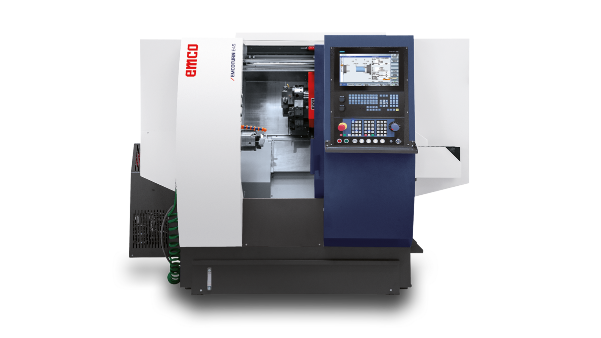 Emcoturn E45: EMCO lathes and milling machines for CNC turning and milling