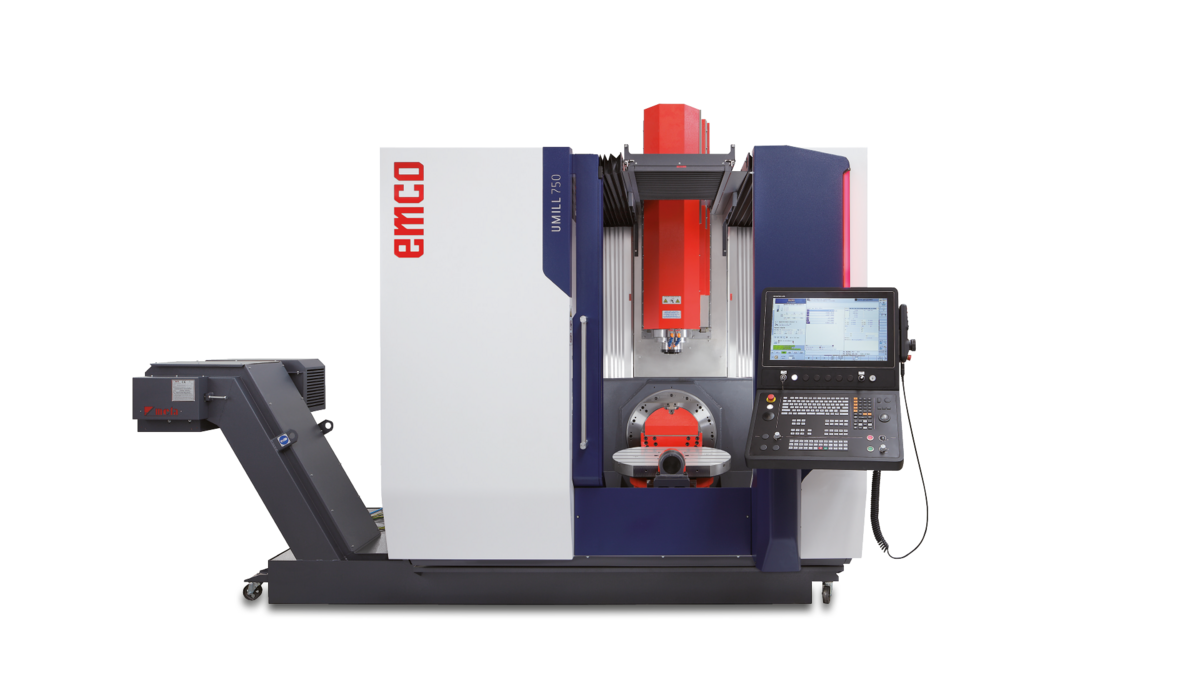 Universal Machining Center UMILL 750: EMCO lathes and milling machines ...